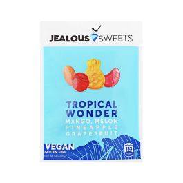Jealous Sweets - 純素熱帶鮮果果汁軟糖 40克 - Soda Mall 精品超市